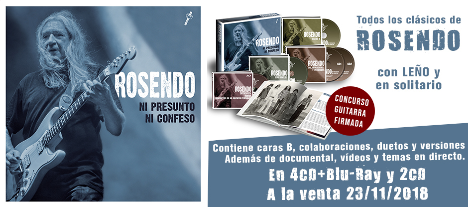 Rosendo – Web oficial